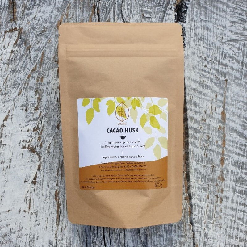 Chocolate Cacao Husk Tea - Organic – Zee Tea Organic