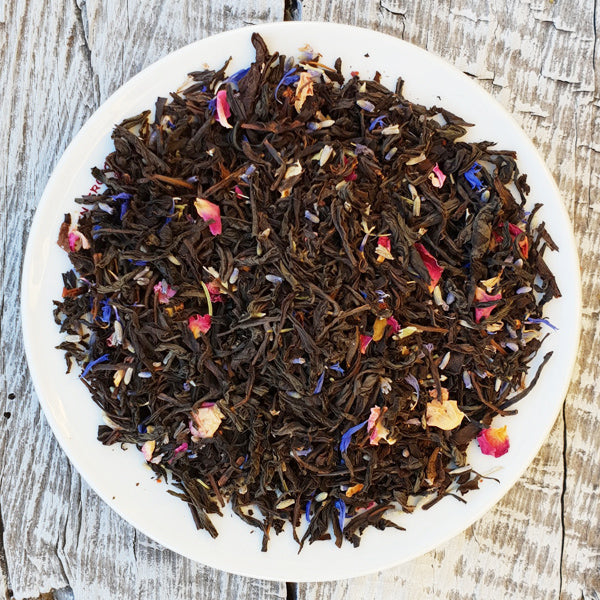 Earl Grey Special Tea - Organic l Loose Leaf Floral Black Tea – Zee Tea ...